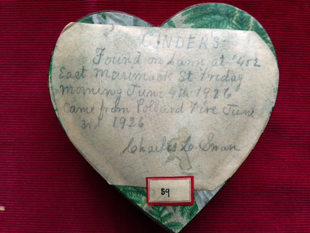 From the Curator’s Desk: Odd Old Things – The Box of Cinders ...